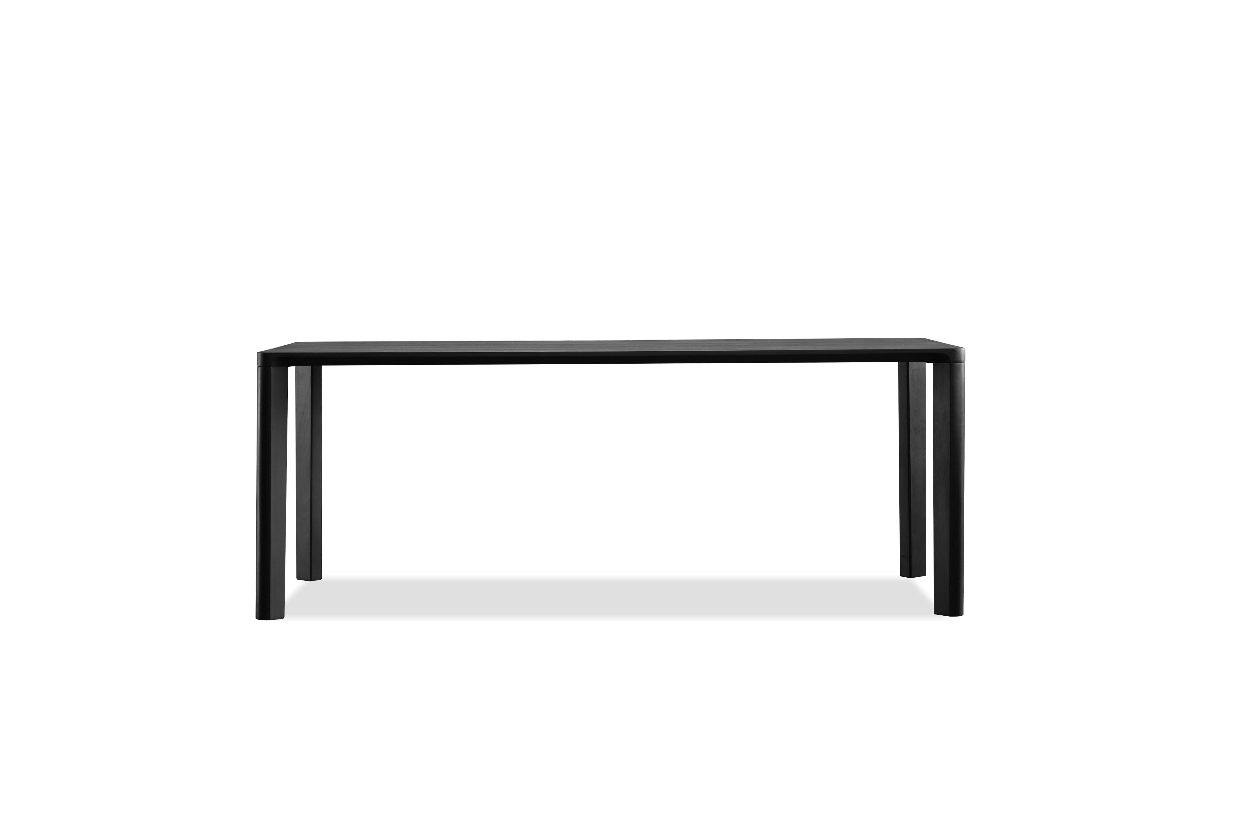 PLANK Dining Table in Black Soot – Mobital Group