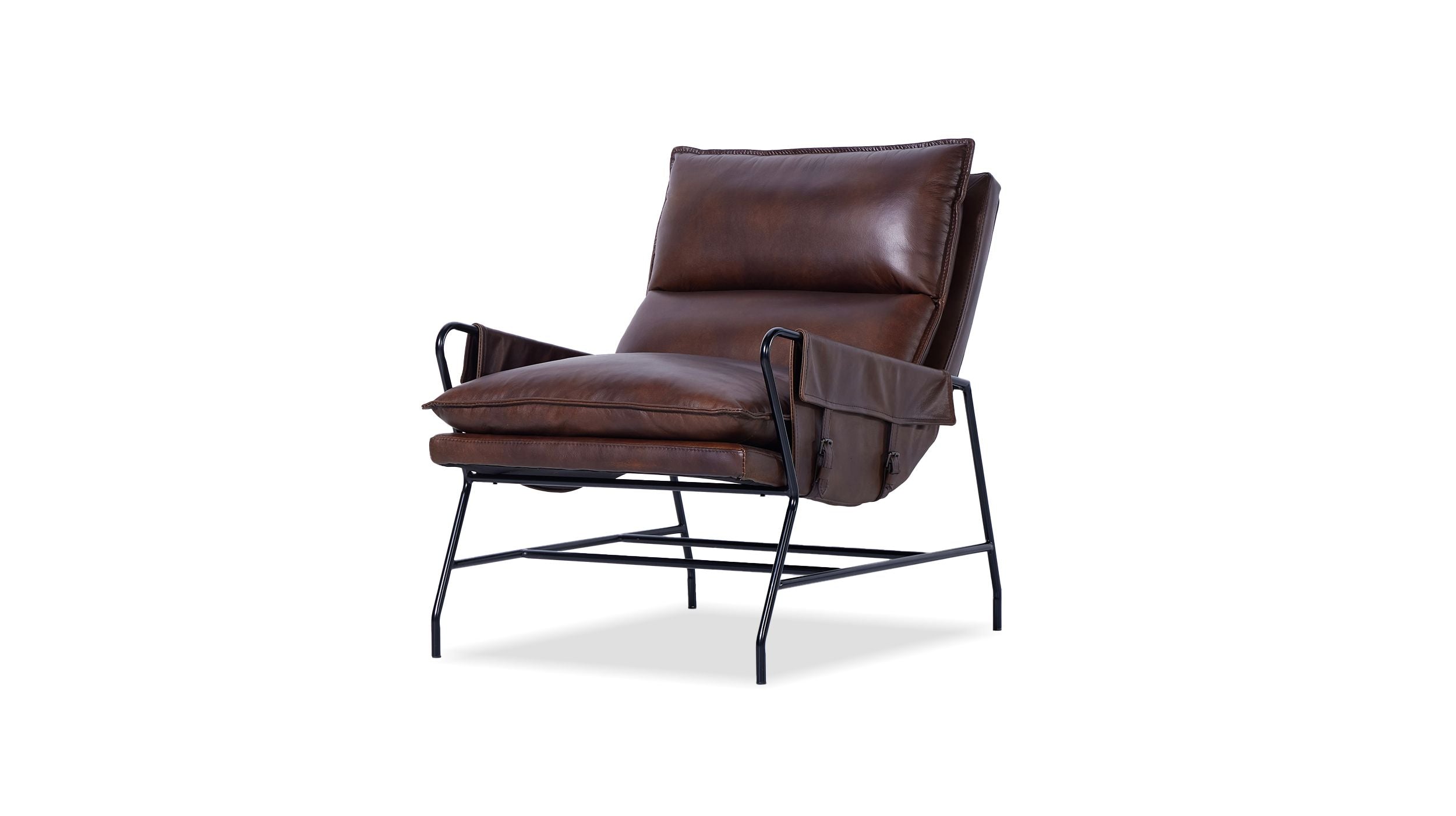 MEIER Lounge Chair in Mocha Brown – Mobital Group